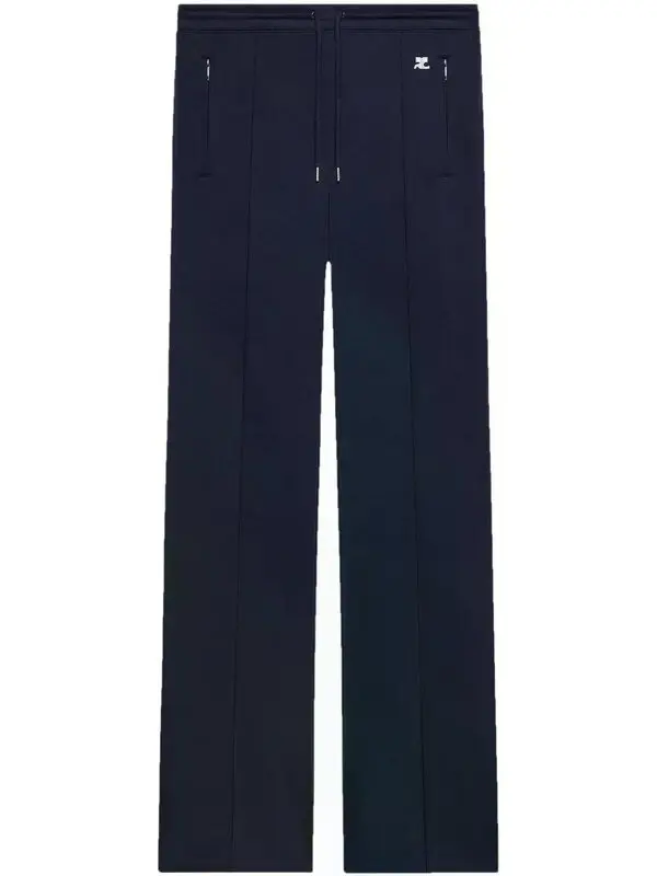 COURREGES Interlock Track Pants - Blue