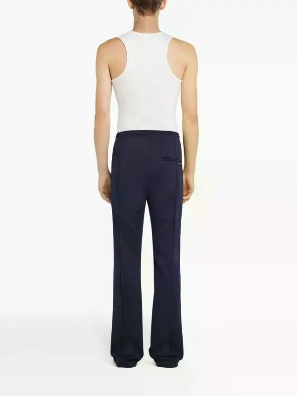 COURREGES Interlock Track Pants - Blue