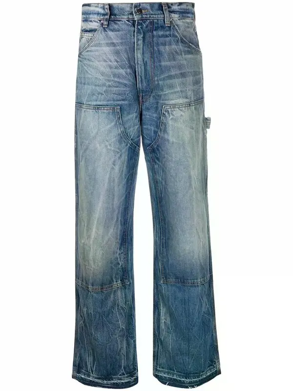 Amiri Bleached-wash Jeans