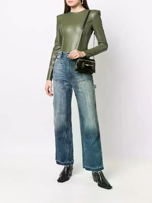 Amiri Bleached-wash Jeans