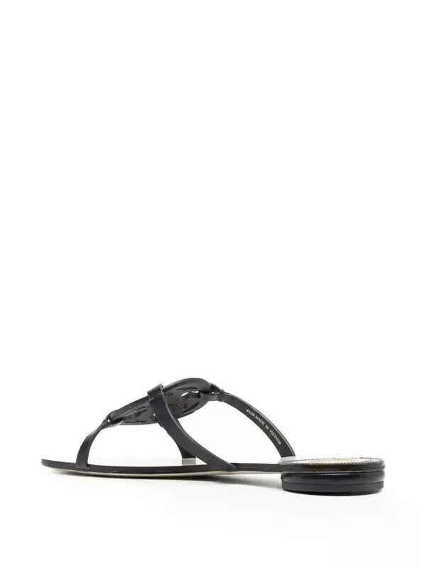 Tory Burch Open-toe Slides - Black