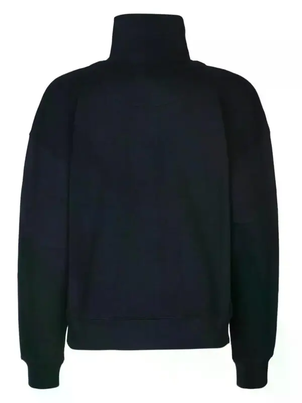 Maison Kitsuné Embroidered Sweatshirt - Blue