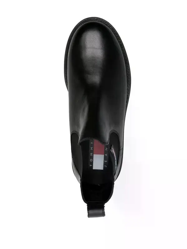 Tommy Hilfiger Leather Chelsea Boots