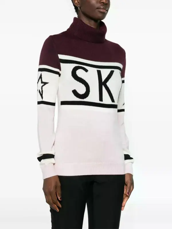 Perfect Moment Intarsia-knit Sweater
