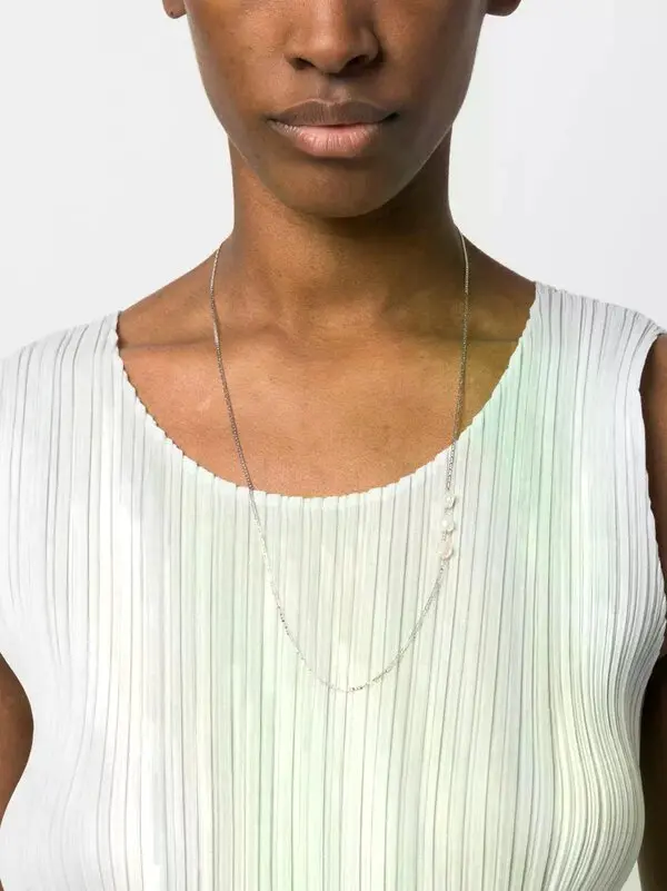 MARIA BLACK Sterling Pearl Chain Necklace