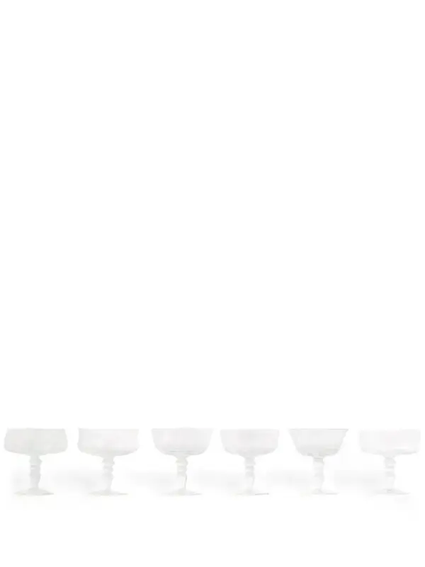 BITOSSI HOME Diseguale Transparent-design Goblets - Neutrals
