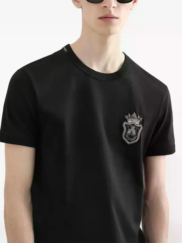 Dolce & Gabbana Embroidered Logo T-shirt