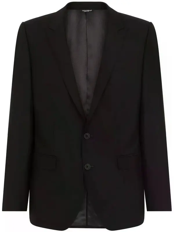 Dolce & Gabbana Single-breasted Wool-silk Suit - Blue