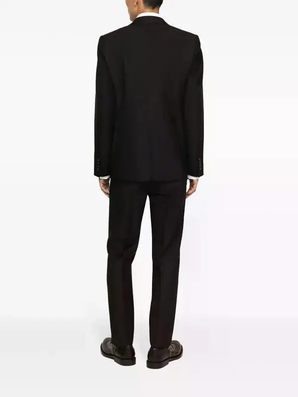 Dolce & Gabbana Single-breasted Wool-silk Suit - Blue