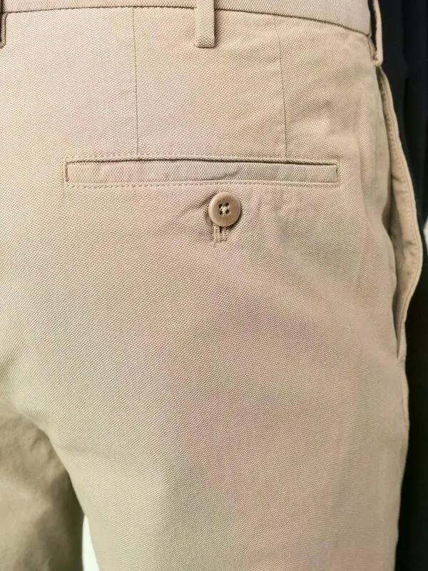 Incotex Straight-leg Cotton Trousers - Neutrals