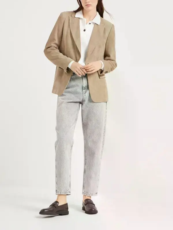 Brunello Cucinelli Suede Blazer