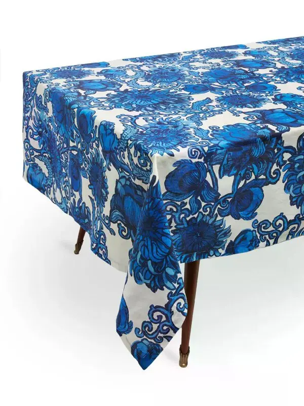 La DoubleJ Medium Floral-print Table Cloth