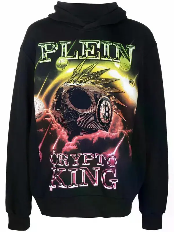 Philipp Plein Crypto King Hoodie