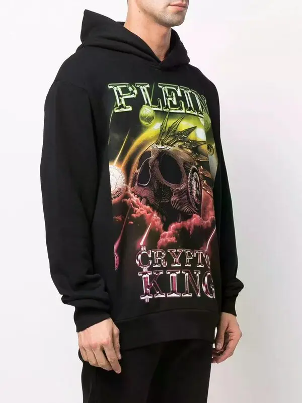 Philipp Plein Crypto King Hoodie