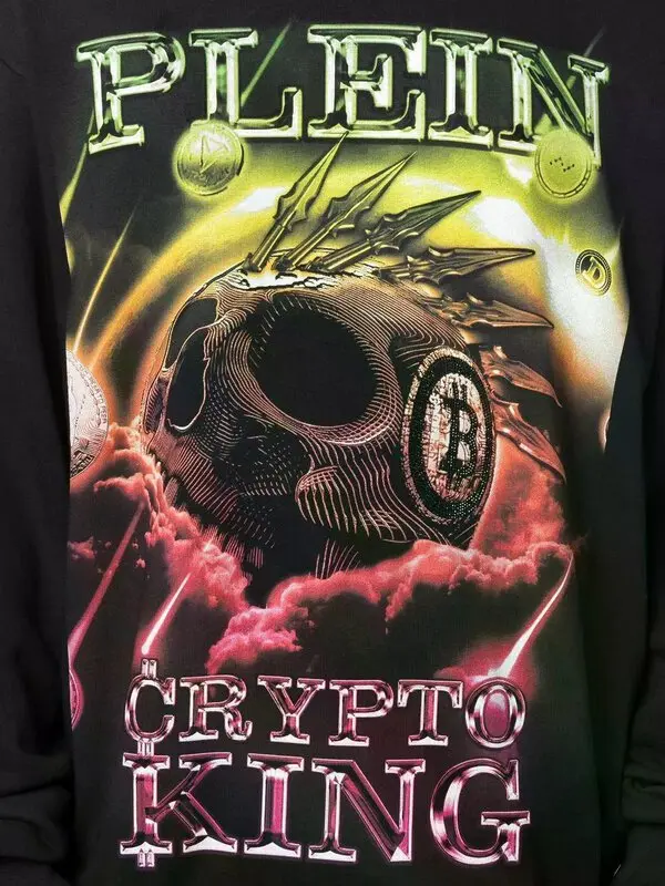 Philipp Plein Crypto King Hoodie