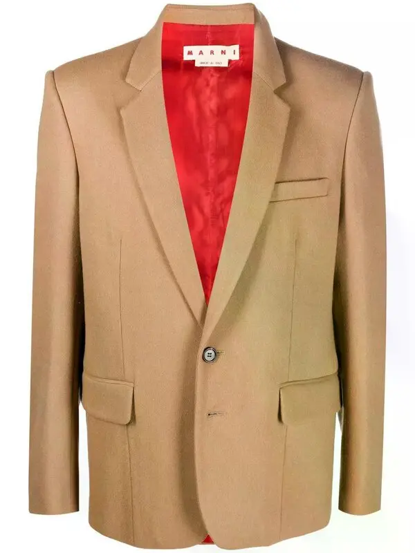Marni Buttoned Single-breasted Blazer