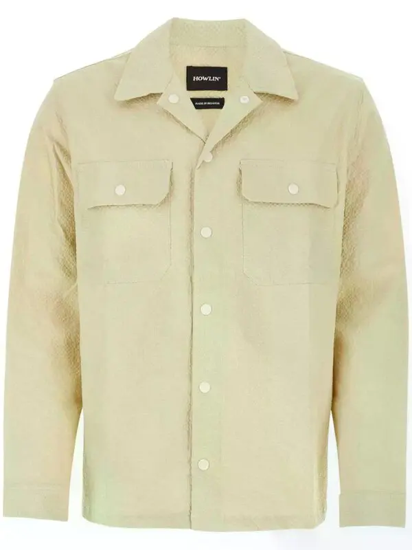 Howlin' Pockets-detail Shirt - Neutrals