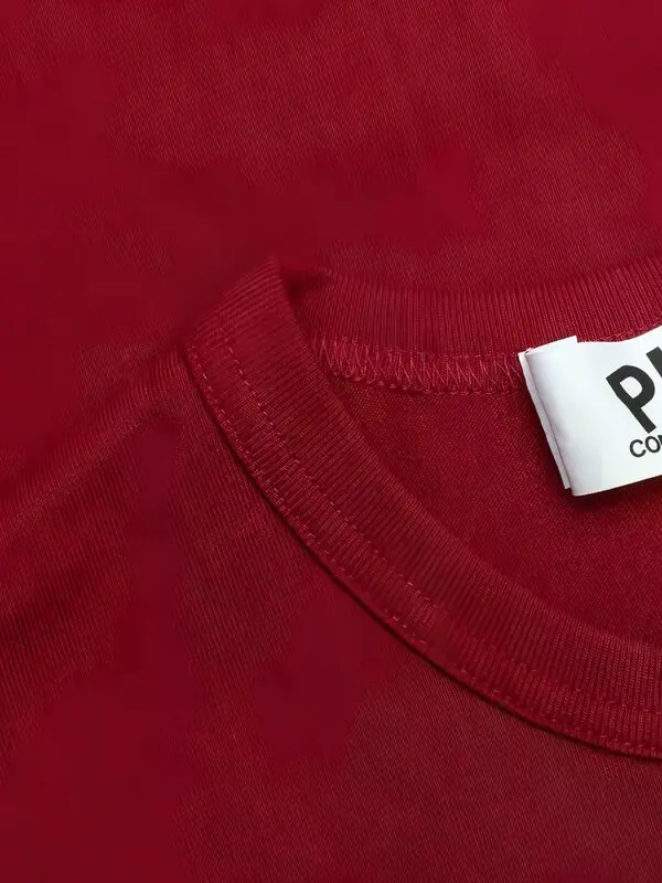 Play Comme Des Garcon Play T-shirt - Red