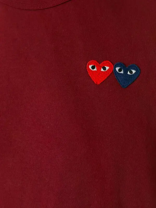 Play Comme Des Garcon Play T-shirt - Red