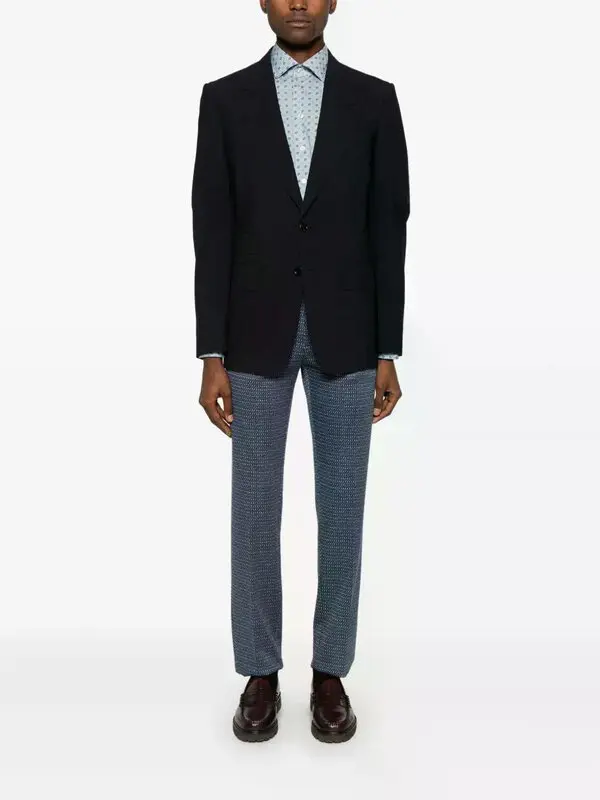 Etro Pattern-jacquard Trousers