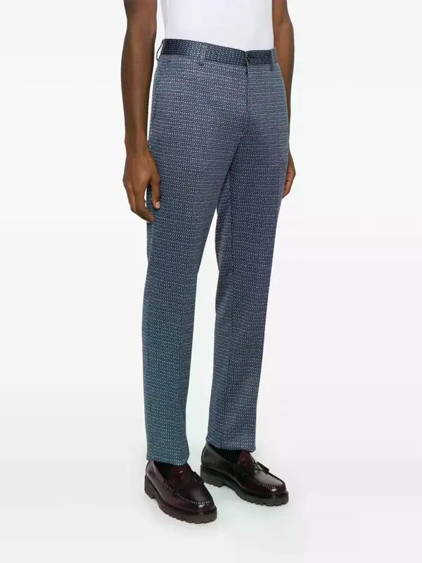 Etro Pattern-jacquard Trousers
