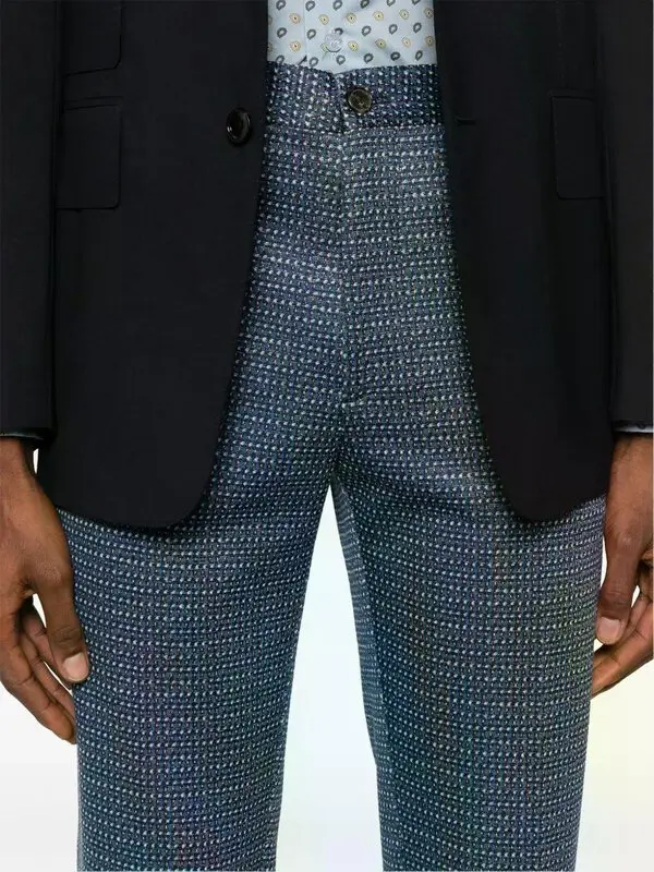 Etro Pattern-jacquard Trousers
