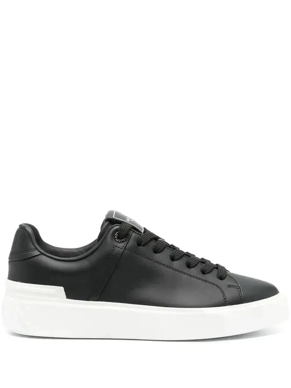 Balmain B-court Sneakers - Black