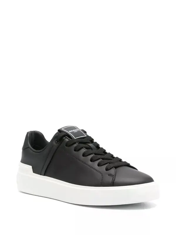 Balmain B-court Sneakers - Black