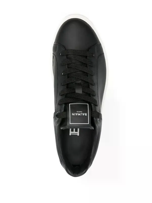 Balmain B-court Sneakers - Black