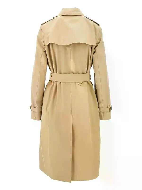 Burberry Double-breasted Cotton Trench Coat