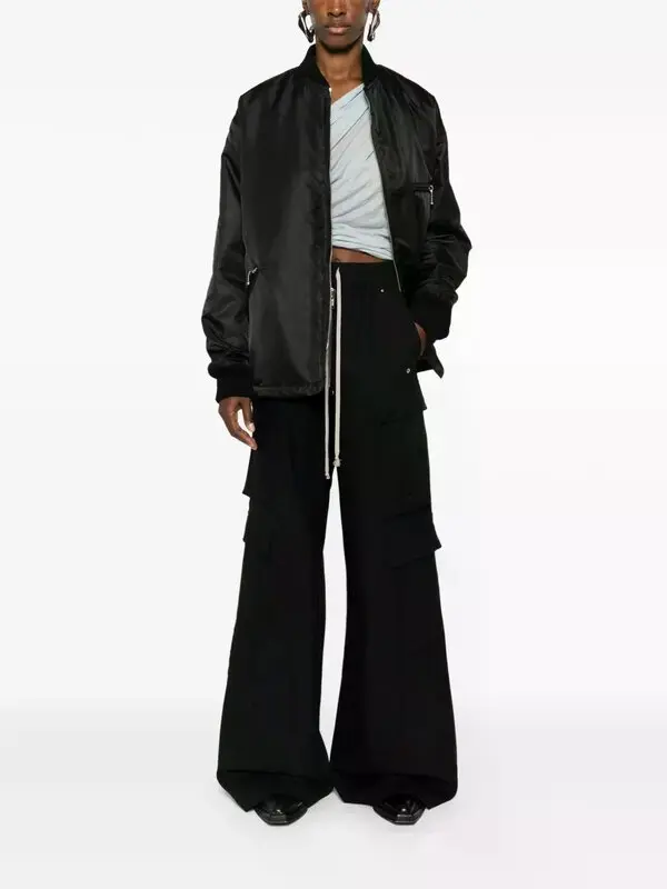 MAISON MARGIELA Single-stitch Logo Bomber Jacket