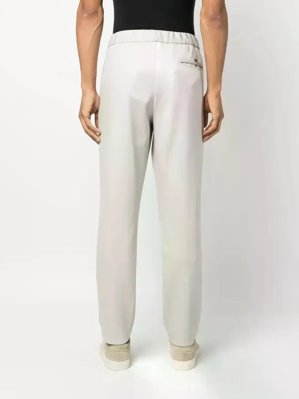 Herno Drawstring Straight-leg Trousers - Neutrals