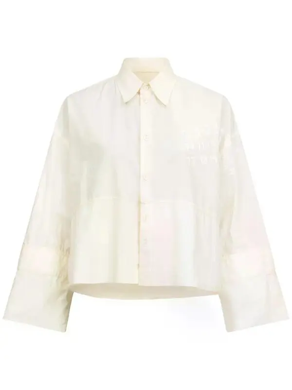 MAISON MARGIELA Logo-print Poplin Shirt
