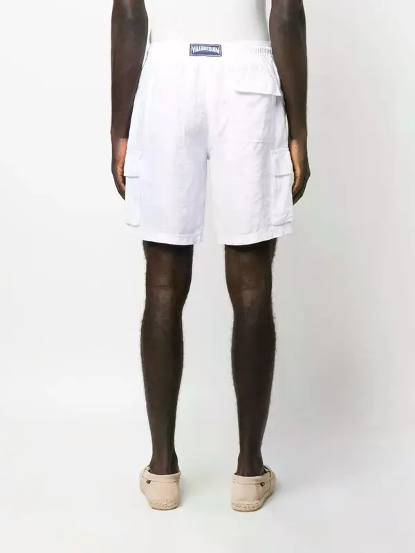 Vilebrequin Logo-patch Linen Shorts