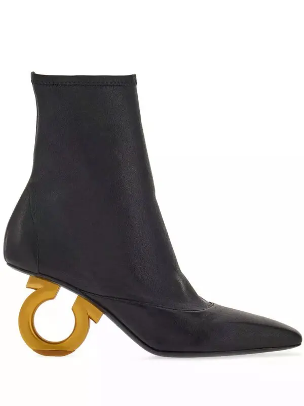 FERRAGAMO Elina 70mm Ankle Boots