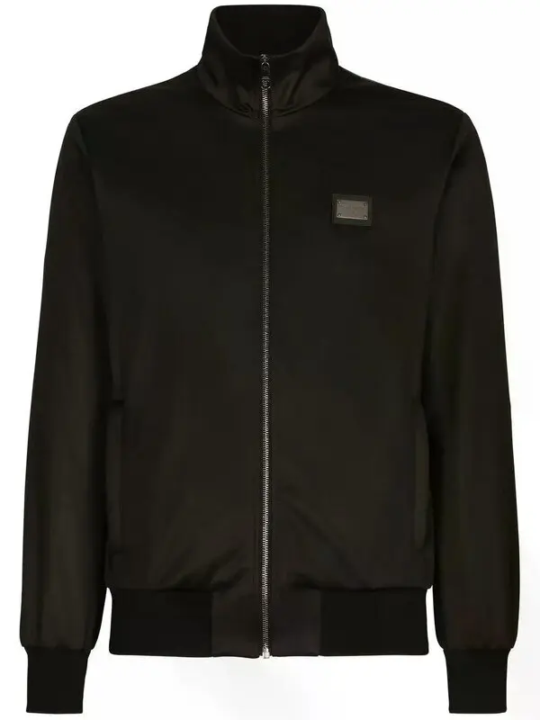 Dolce & Gabbana Logo-tag Zip-up Sweatshirt