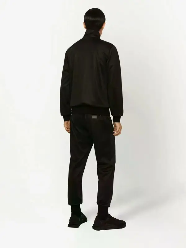 Dolce & Gabbana Logo-tag Zip-up Sweatshirt