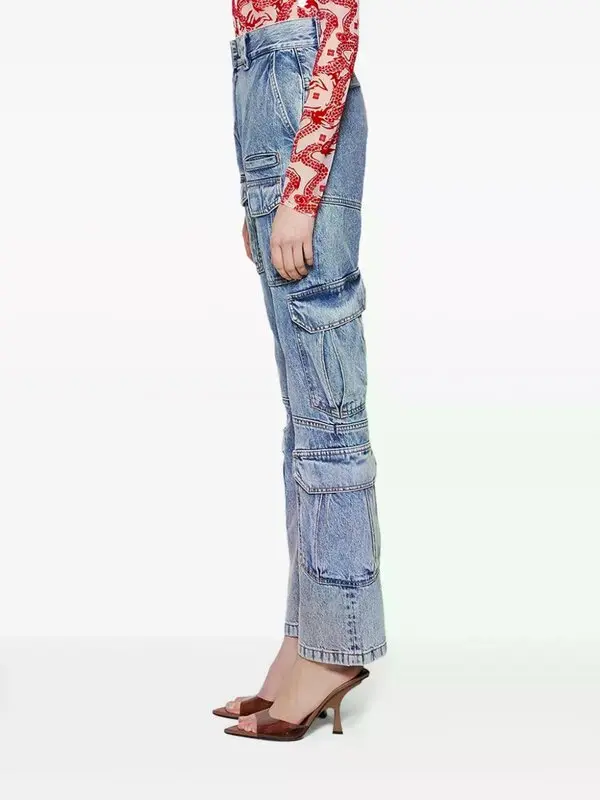 Givenchy Bootcut Cargo Jeans