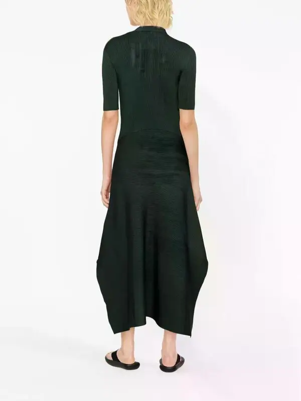 Stella McCartney Asymmetric Ribbed-knit Dress