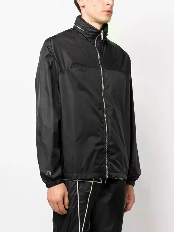 Rick Owens Embroidered-logo Lightweight Jacket