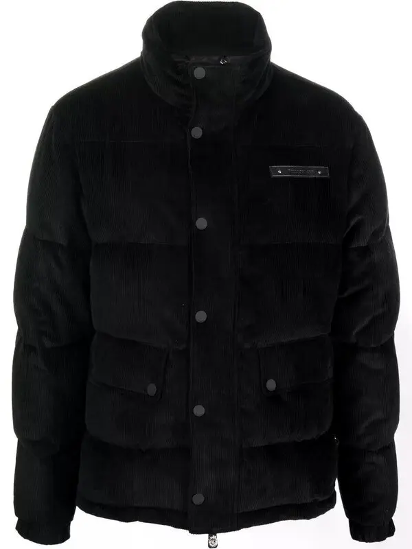 BILLIONAIRE Corduroy-detail Down Jacket