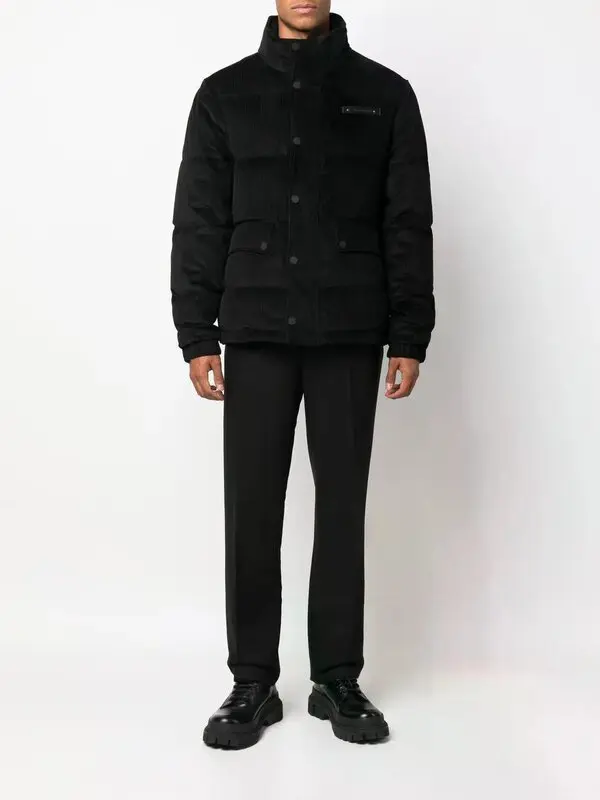 BILLIONAIRE Corduroy-detail Down Jacket