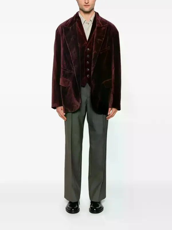 ZIGGY CHEN Cotton Blazer