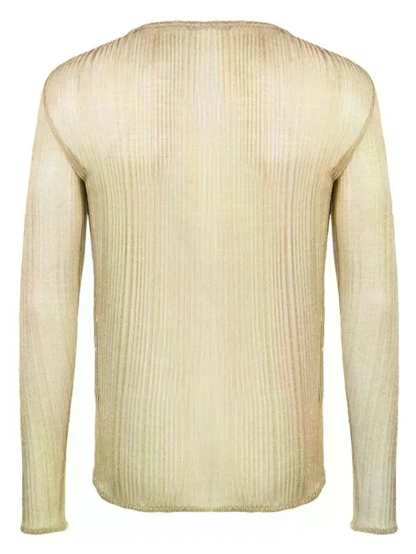 SAPIO Semi-sheer Knitted Jumper