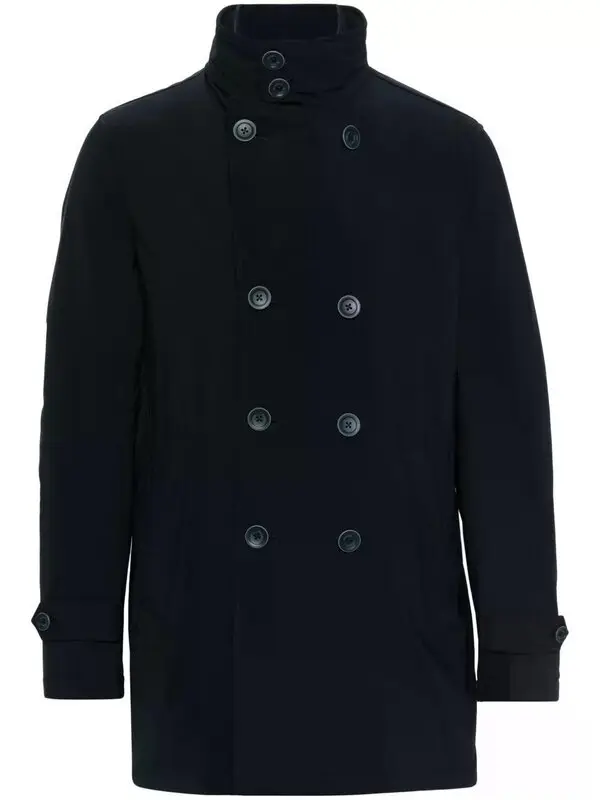 Herno Button-fastening Long-sleeve Coat