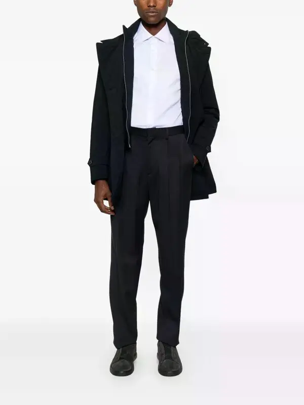 Herno Button-fastening Long-sleeve Coat