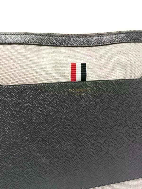 Thom Browne Two-tone Canvas Document Holder