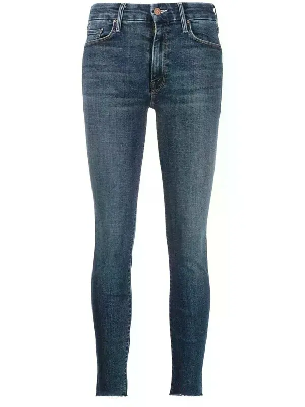 MOTHER Distressed Skinny Jeans