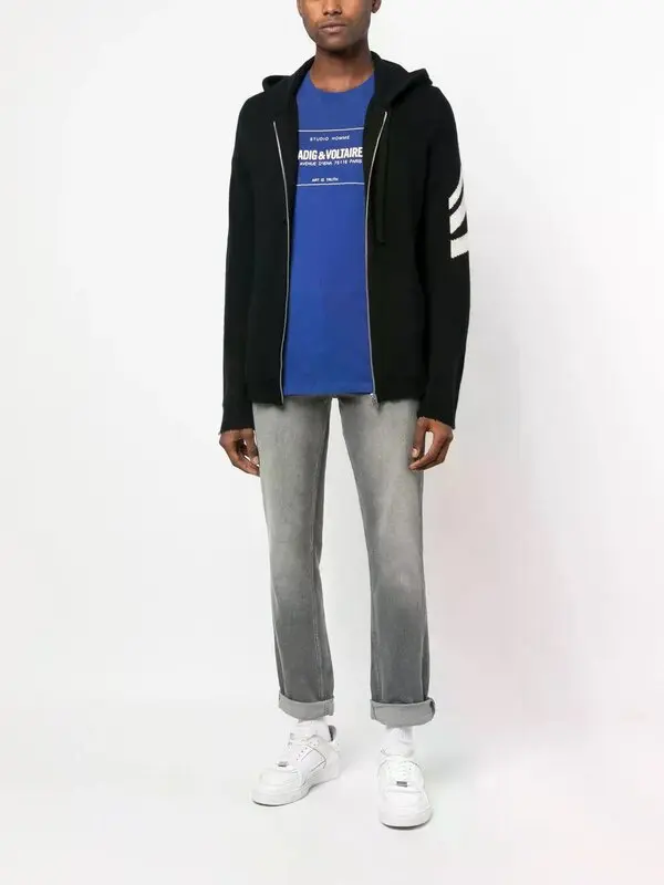 Zadig&Voltaire Stonewashed Cropped Jeans