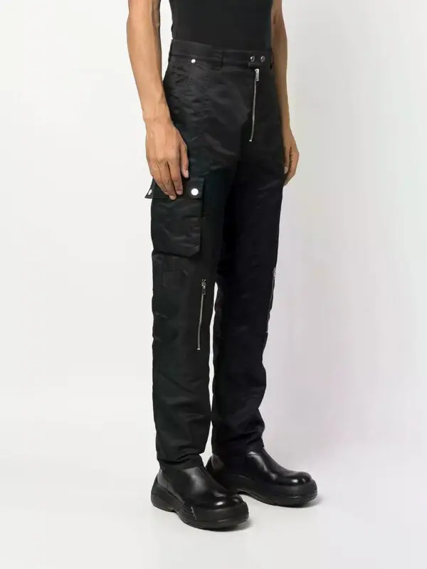 GMBH Panelled Biker Trousers